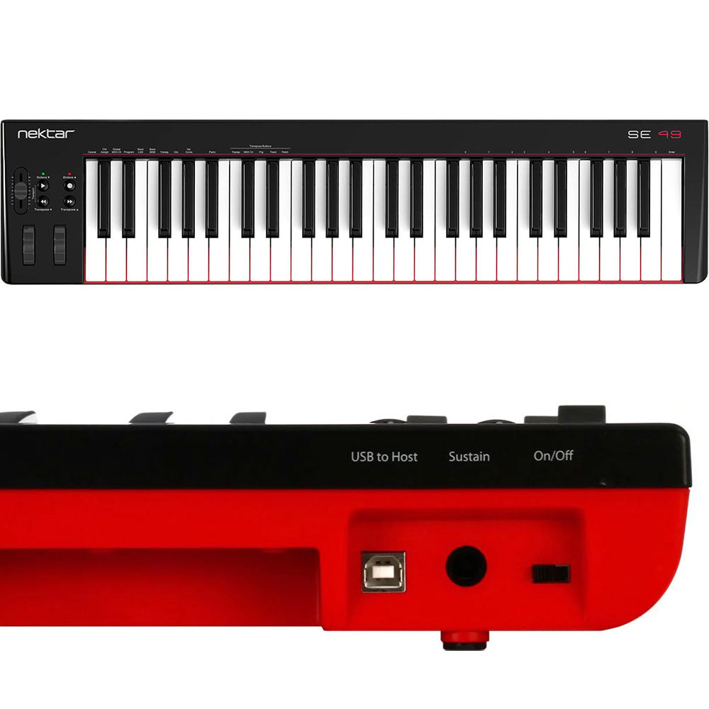 Nektar SE25 25-Key Mini-Key MIDI Keyboard - Electronic Music DJ ...