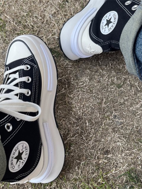 Converse Converse Run Star Legacy CX Retro Black sandwich Thick Sole ...