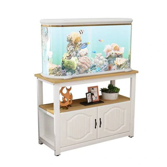 European fish tank frame bottom frame fish tank bottom cabinet metal ...