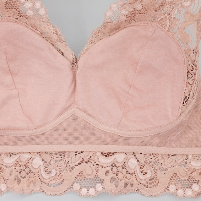 Abina Wireless Large Size Bra Sexy Lace Vest Bra Sling Red Beautiful ...