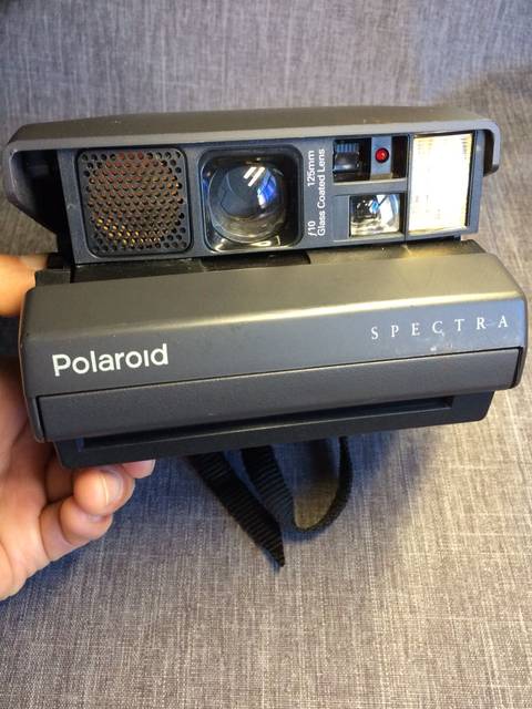 Polaroid Spectra Wide Format Instant Camera with One-Shot Imaging, Good ...