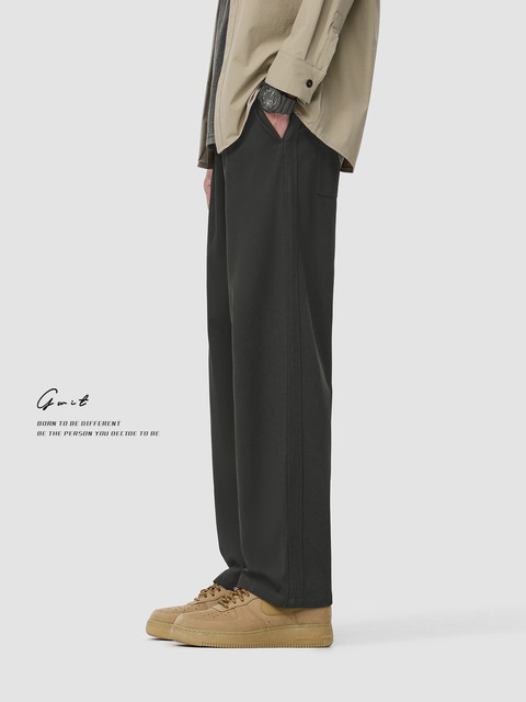 GWIT spring and summer thin draped and breathable American retro ...