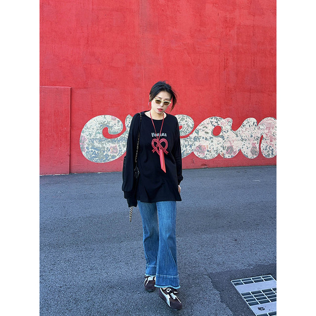 Vogana Cannes House Large -size Original Korean Skills, Casual Loose ...