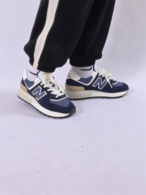 New Balance Nb New arrival 574 Series Couple Retro Navy Blue Casual ...
