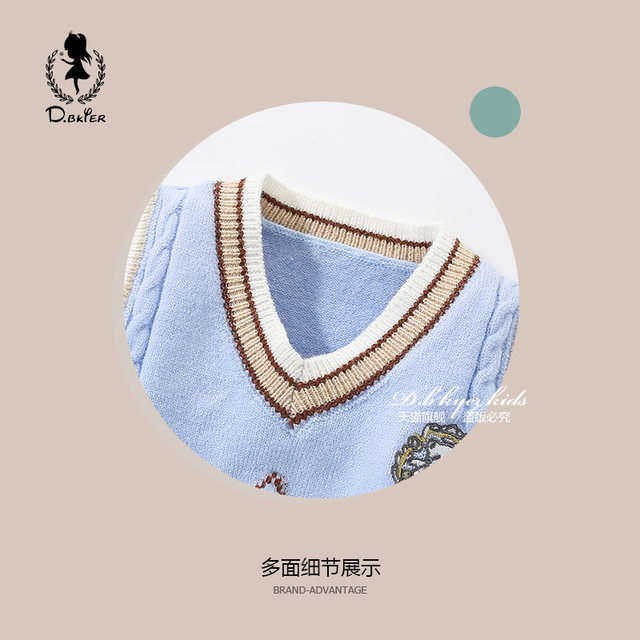 D.BKYER Girls' College Wind Set Autumn New JK Children's Uniform ...