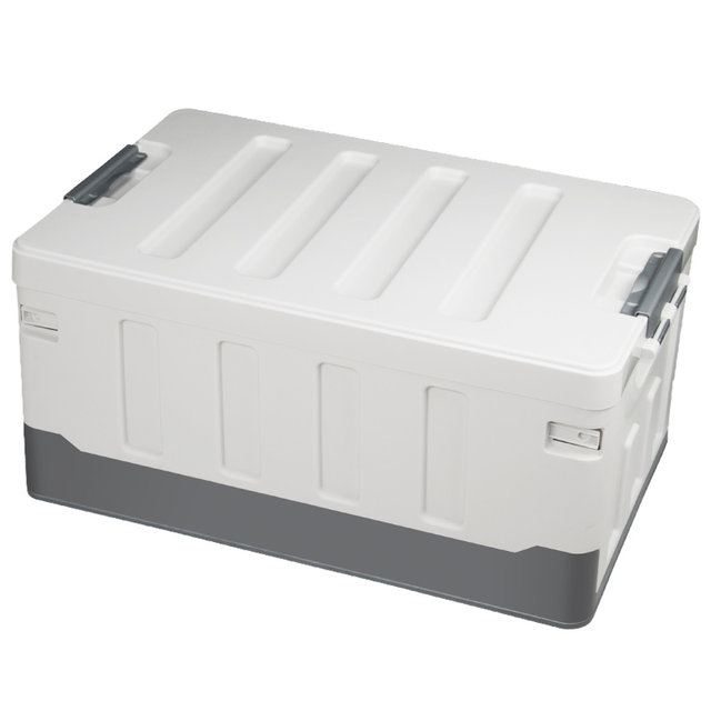 Car trunk storage box car outdoor storage box folding tail box ...