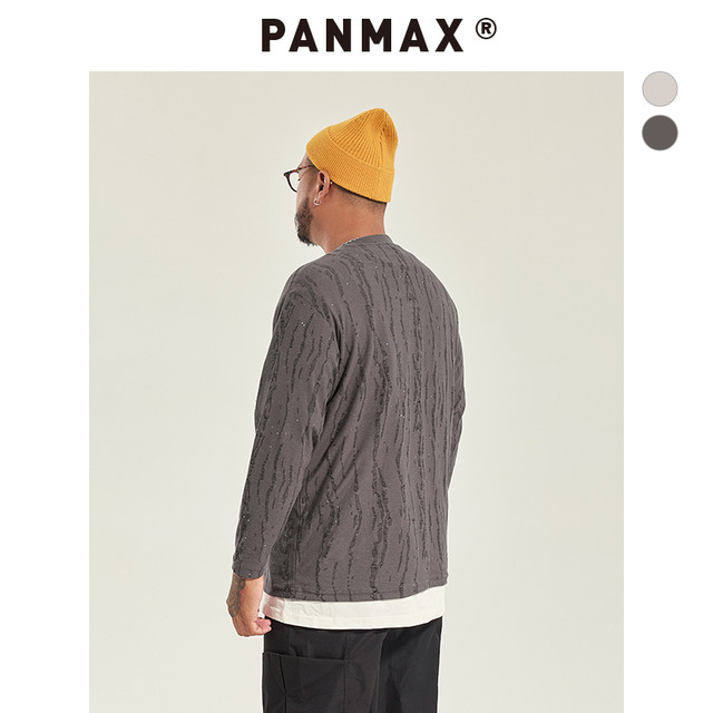 PANMAX trendy brand plus size men's clothing 2024 autumn loose and ...