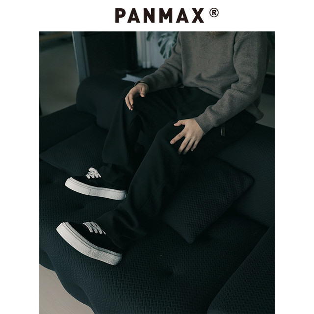 Panmax tide brand large size men's pants thickened plus velvet American ...