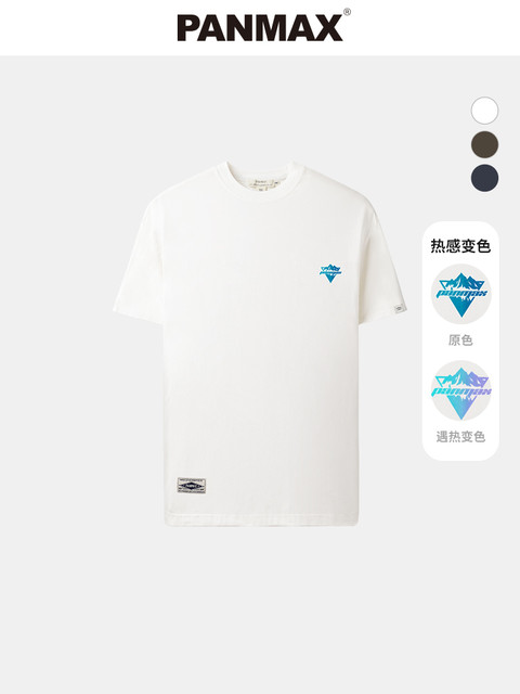 PANMAX large-size men's temperature-changing printing with fat and ...