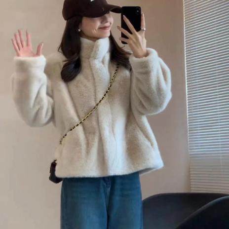 Fur grass female 2024 short short small small small small man Haining ...