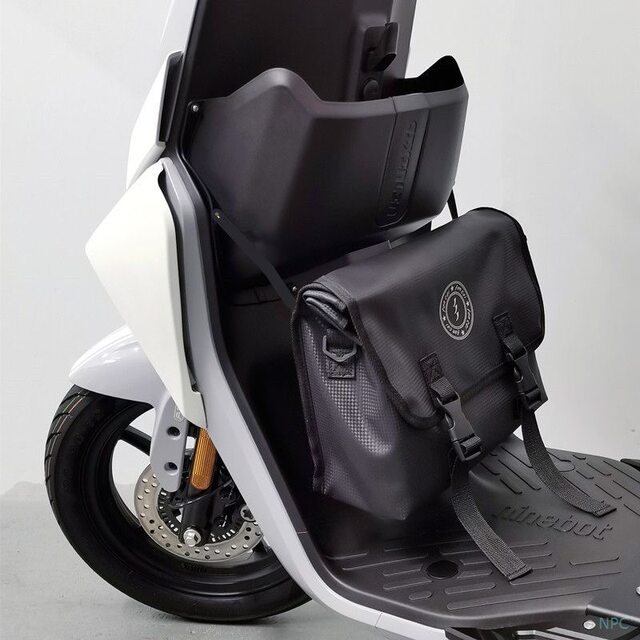 Electric car front hanging bag Xiaoniu Nine battery car storage bag ...