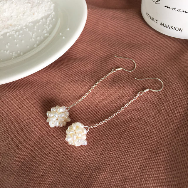 Original design Fairy Fan Ocean temperament 925 Silver Termid natural ...