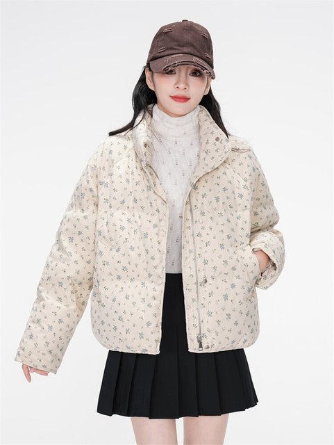 Korean Little Broken Flower Pills Female Short Bread Bread Server Small ...