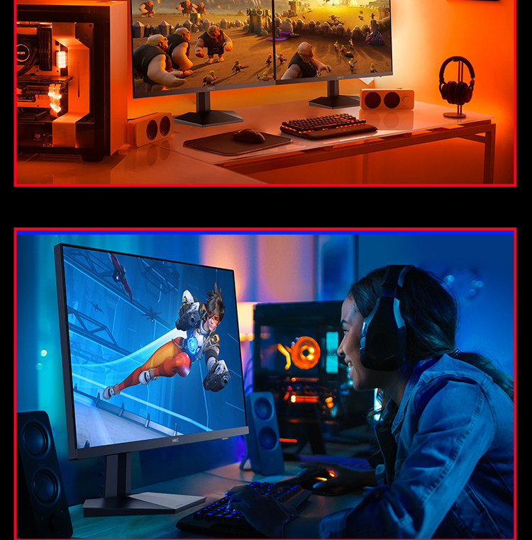 Hkc 24 165Hz 2K IPS Monitor - VG245 Gaming LCD Screen