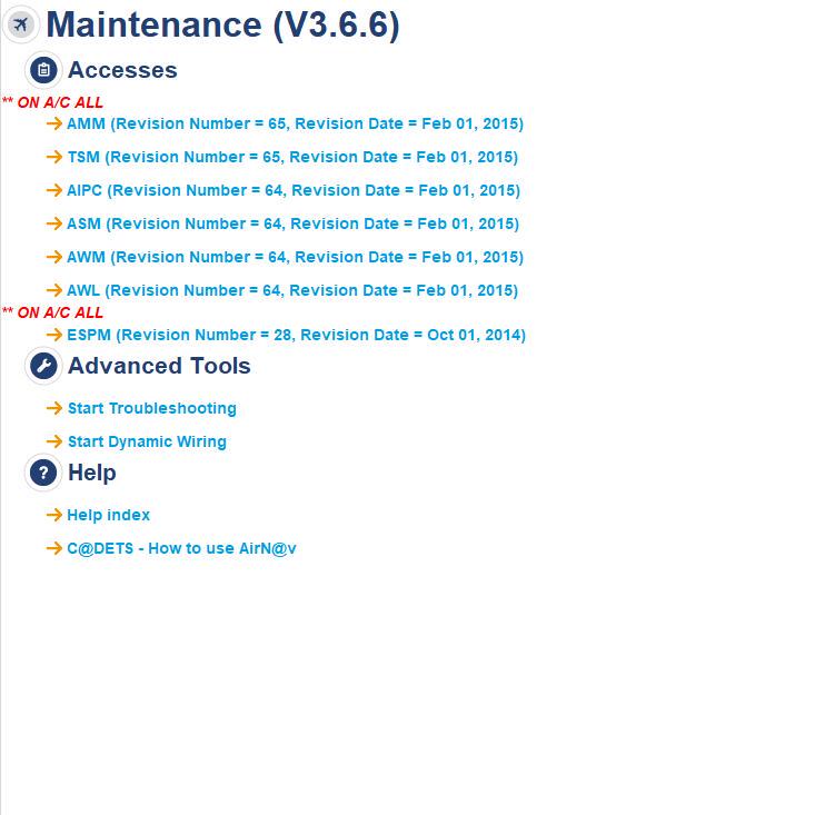 Airbus空客A320飞机维修手册 AMM IPC TSM 等民航机务使用电脑版-淘宝网
