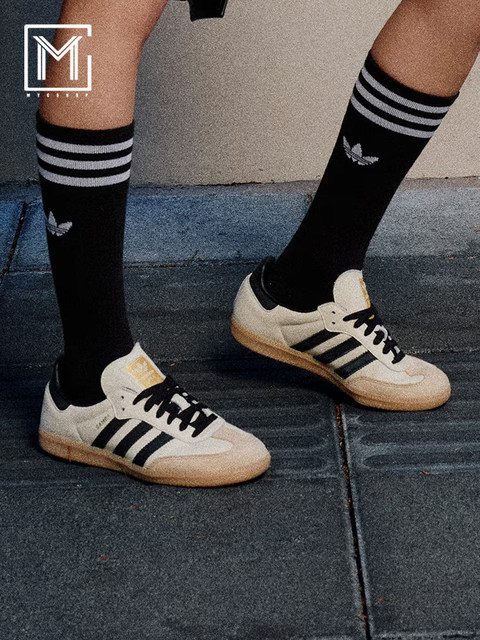 Adidas Adidas Samba OG classic men's and women's moral training ...