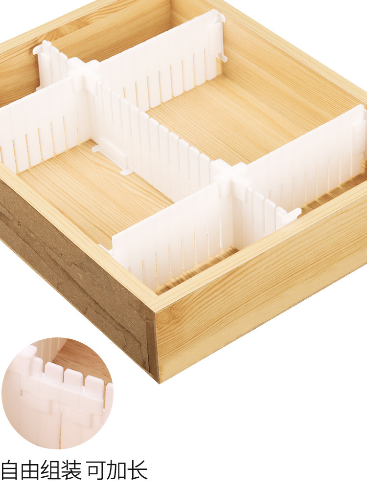 Plastic Drawer Dividers - Customizable Storage Organizers