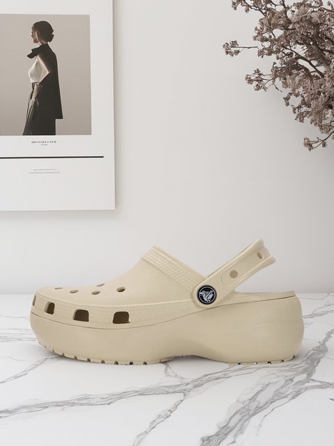 Crocs Crocs Cave Shoes Cloud Thick Sole Outdoor Beach Shoes Anti-Slip ...