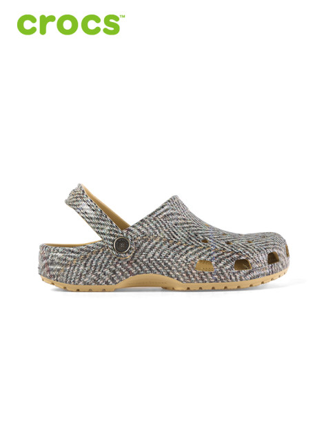 Crocs Tweed Clogs Versatile Women's Shoes Sandals Beach Shoes Men's ...