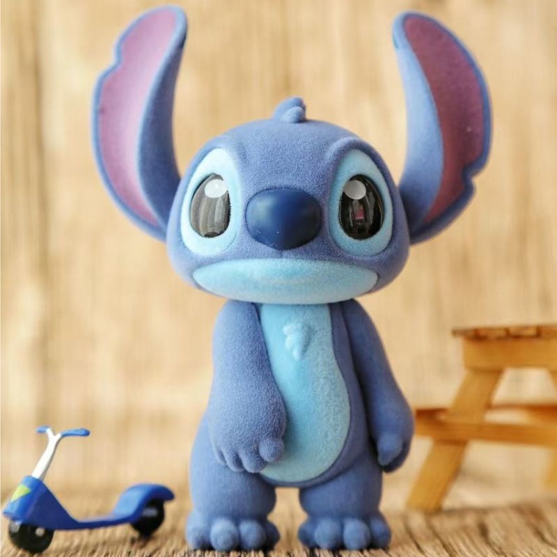 Genuine 52TOYS muscle Stitch blind box Stitch flocked monster cute ...