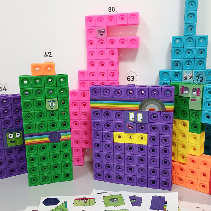 Numberblocks Compatible Building Blocks - Educational Toy Gift