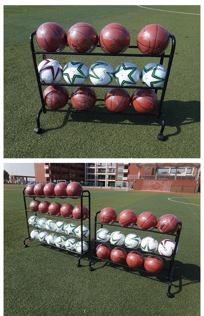 Three-point shooting trainer game steel basketball rack cart ball cart ...