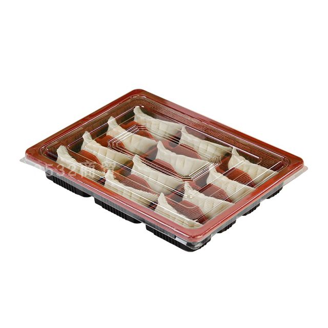Disposable dumpling box plastic frozen dumpling box with thick cover 20 ...