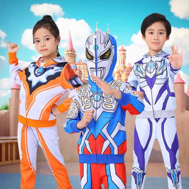 Ultraman Clothes Boys Autumn Set Infinite Zero Clothes Children's ...