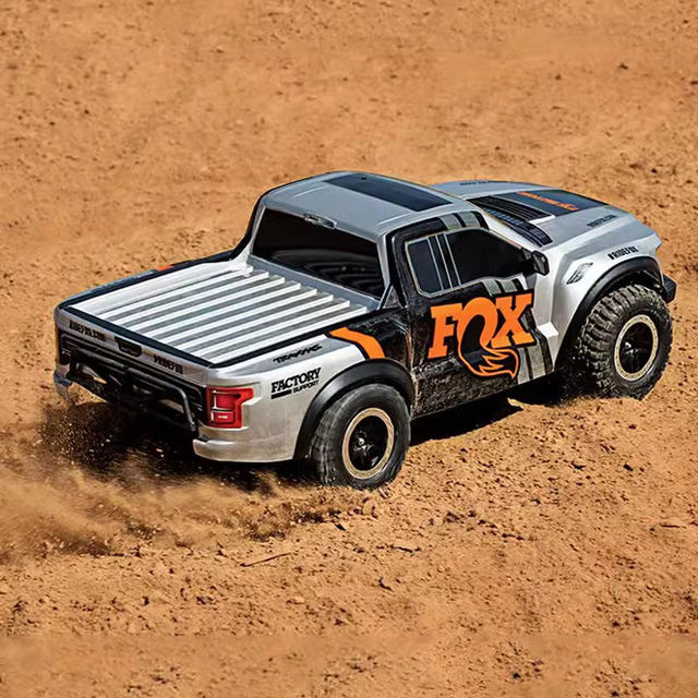 TRAXXAS new 1/10 F-150 Raptor remote control electric short truck off ...