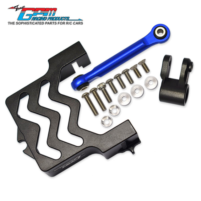 TRAXXAS1/10MAXX small X steering gear bracket stainless steel steering ...
