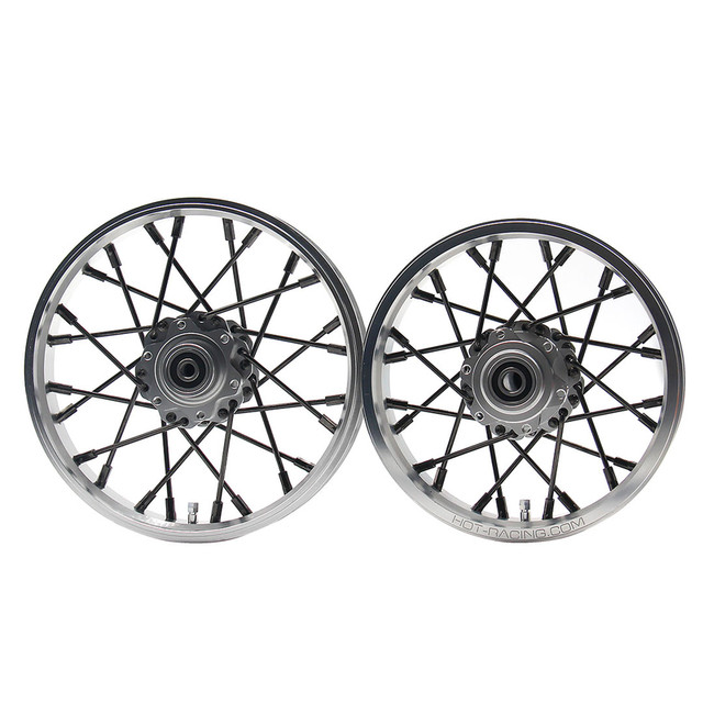 HRLosi1:4PromotoMX motorcycle aluminum alloy motorcycle front and rear hubs