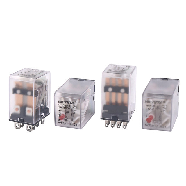 MY2NJ middle 24V DC electromagnetic JQX13F relay AC 220V12V small HH52P5453