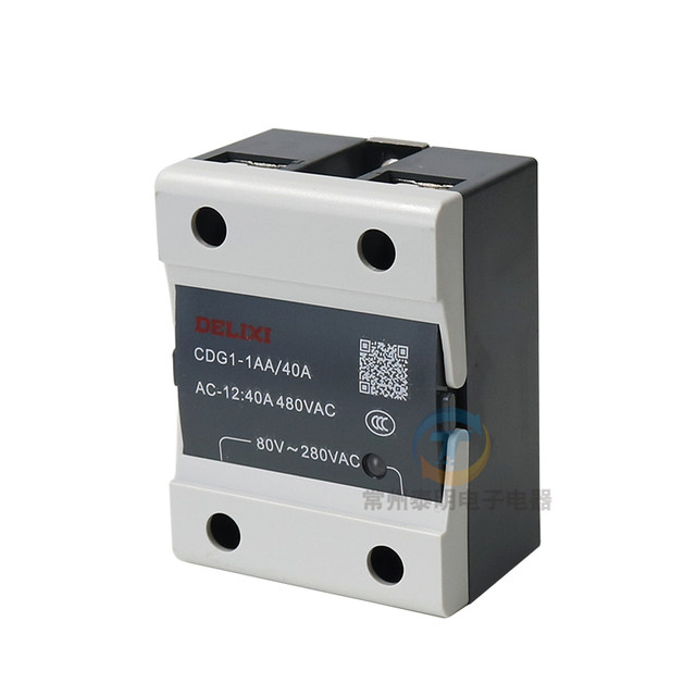 Delixi SSR solid state relay CDG1-1AA AC control 10A AC 40A20A25A60A220V