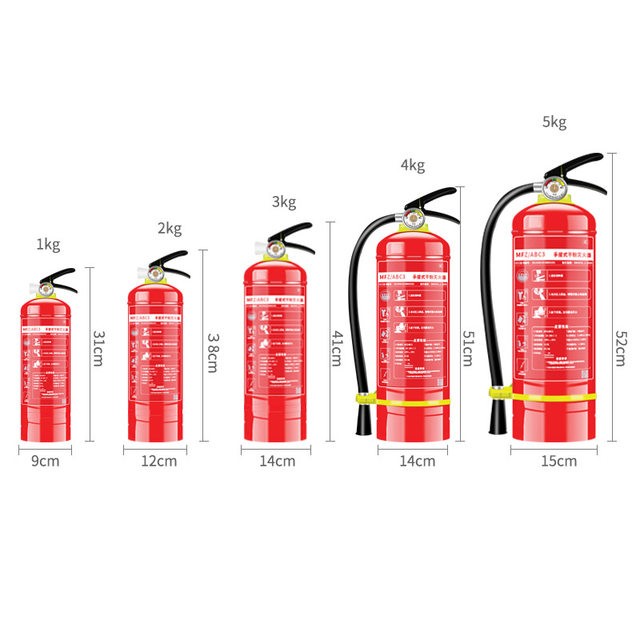 Fire extinguisher for shops 4kg household portable 3kg 5kg 8kg dry ...