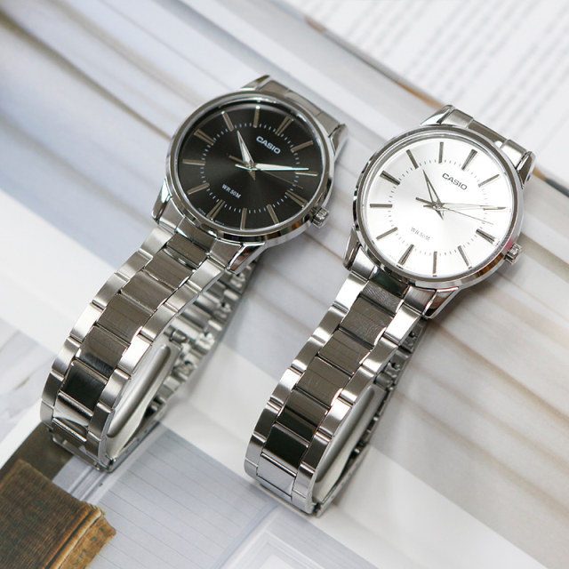 Casio CASIO simple casual large men's watch quartz waterproof luminous ...