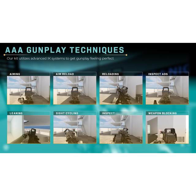 UE5 Unreal 5UltimateMultiplayerFPSKitV2 multiplayer shooting game template