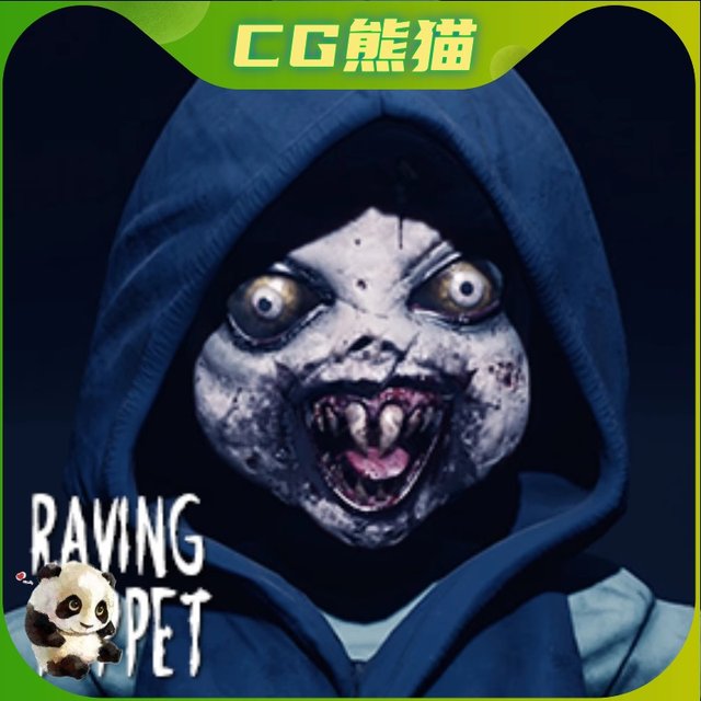 UE4 Unreal 5ravingPuput horror game crazy puppet 傀 character model