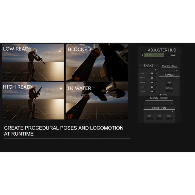 UE5 Unreal 5.5 Procedural Animation Framework programmatic character ...