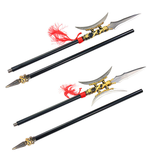 Lu Bu Fangtian Painting Halberd Red Gun Silver Silver Silver Zhang Fei ...