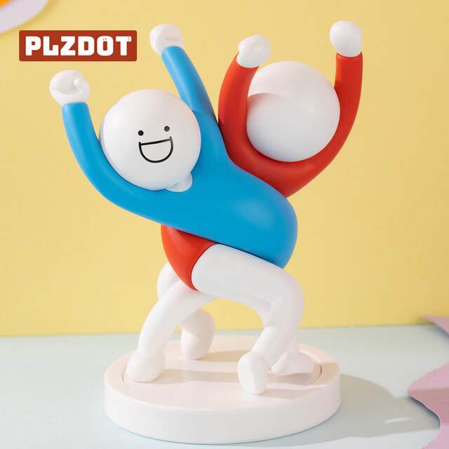 New Product Plzdot Xiaolan and His Friends Abstract Series Blind Box ...