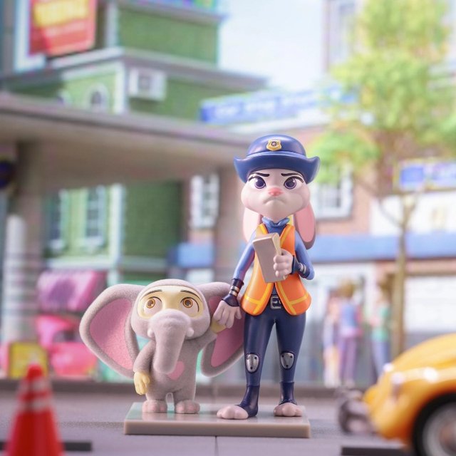 Genuine TOPTOY Zootopia blind box Judy and Nick's story trendy ...
