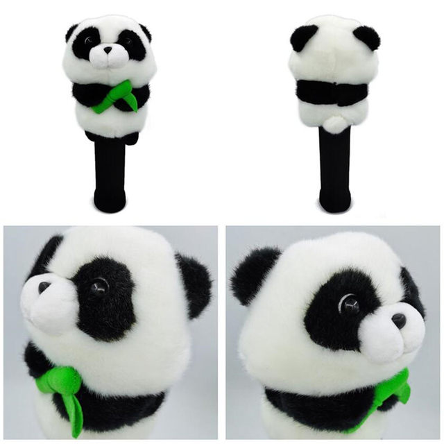 Plush golf club cover, wood club cover, fairway wood cap cover, chicken ...