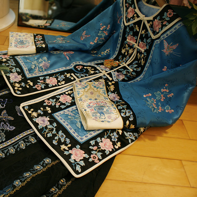 Yiyi Home Flowers Cash Acetate High-end Hand-Pressed Embroidered ...