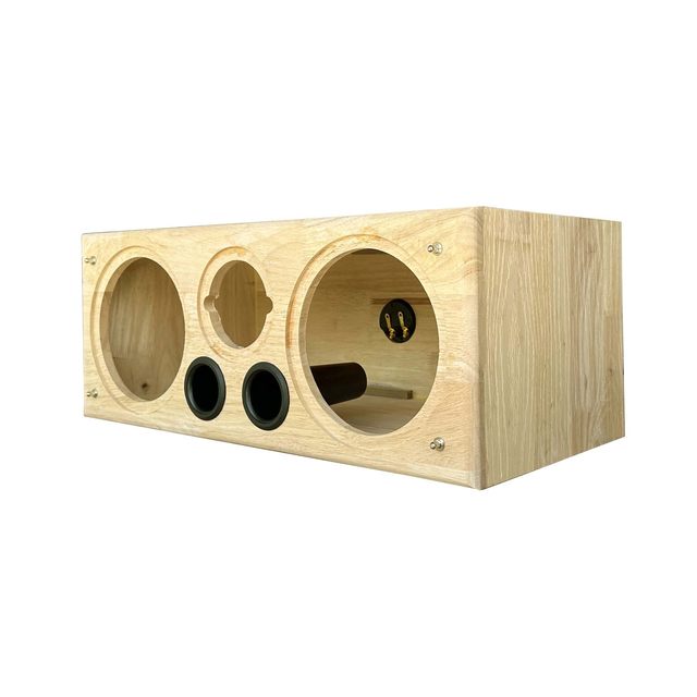 6.5-inch solid wood speaker empty box mid-bass tweeter audio shell ...