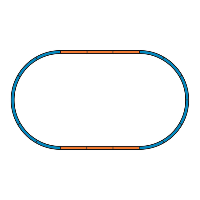 PIKO57178 Train Model Primary Road base rail set TAURUS tram+three ...