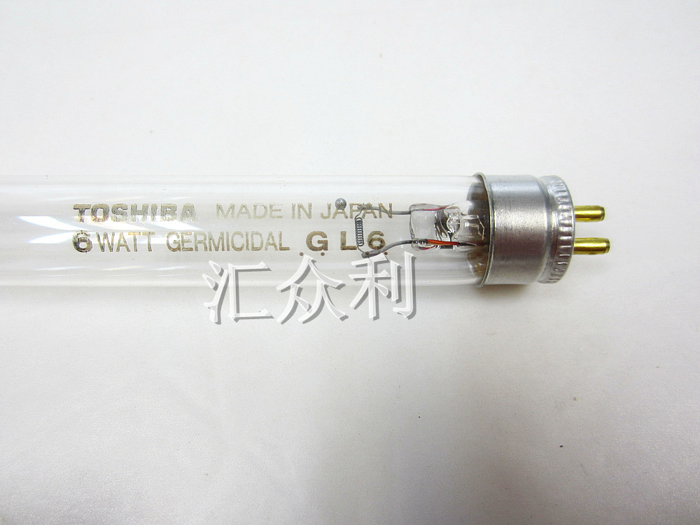 TOSHIBA Toshiba GL15 UV lamp GL6GL8GL10 disinfection and sterilization ozone-free UVC254nm