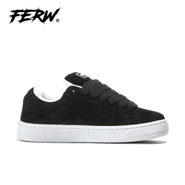 FERW FERW national fashion shoes students casual all-match black sports ...