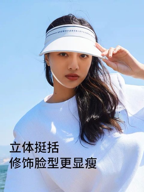 VVC sun protection hat for women summer sky top UV full face sun hat ...