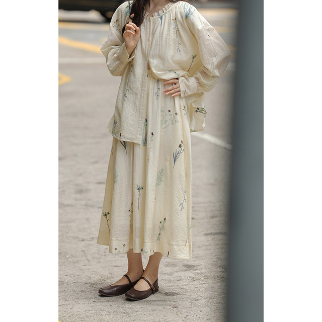 Looking for early autumn wear new Chinese Zen suit for women 2024 new ...