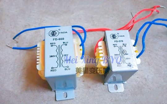 Chain Hoist Transformer FD-660: 36W, 380V Variable to 36V - Compatible with FD-680, FD-650, FD ...